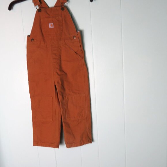 Carhartt | Bottoms | Carhartt Overalls Rust Brown Boys Size 3t | Poshmark